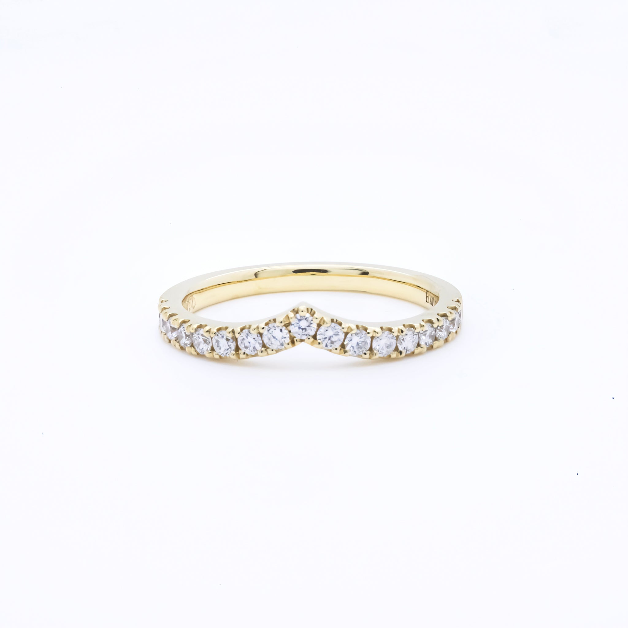 RING | 18K Yellow Gold Diamonds Ring